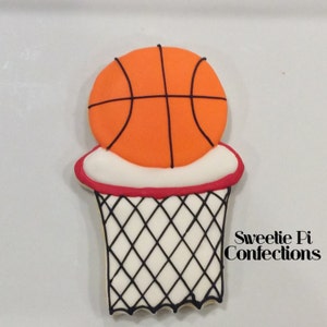 Basketball Jersey Decorated Cookies Cookies // Birthday Party Favors ...