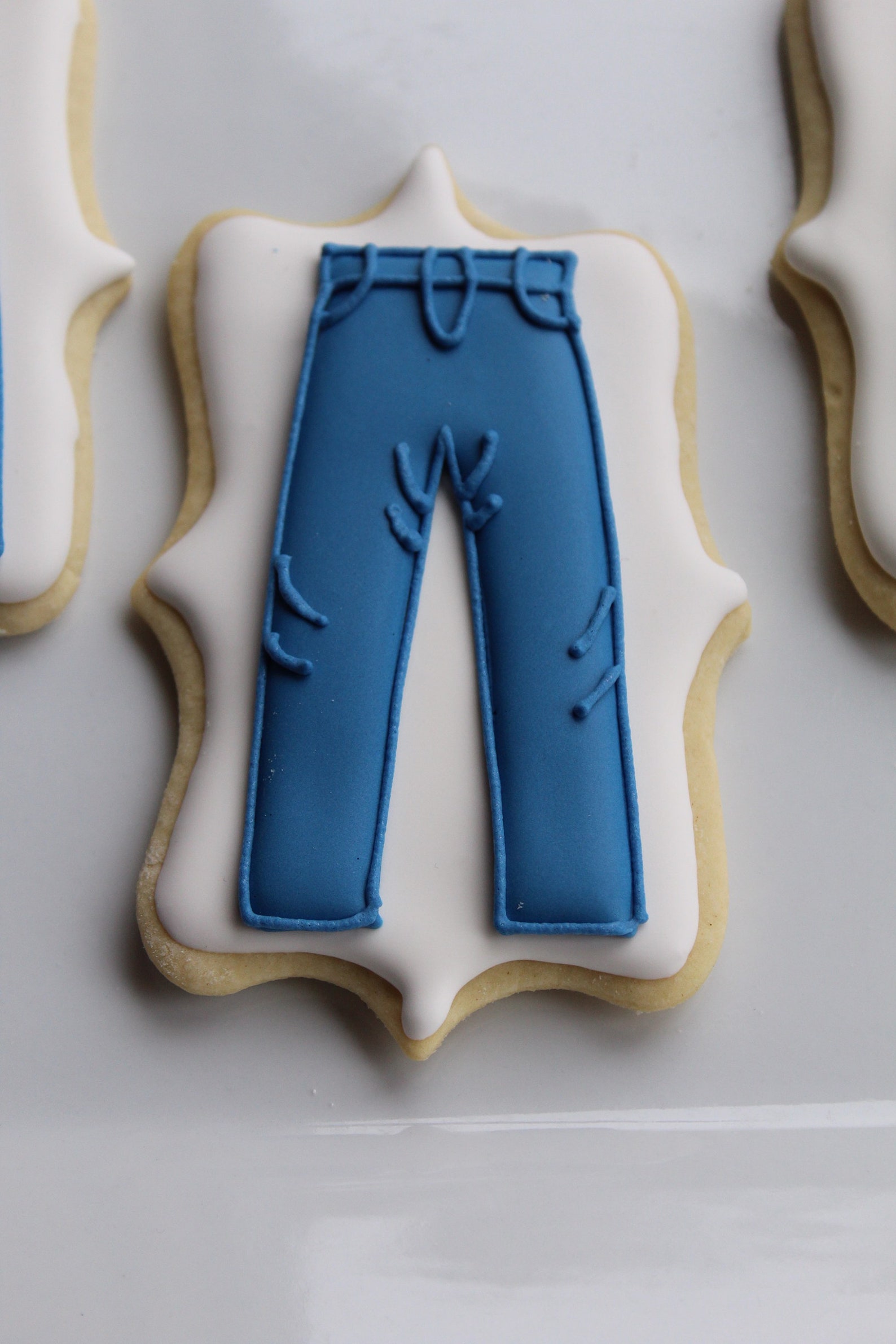 Jean Decorated Cookies: Denim Party Favors - Etsy
