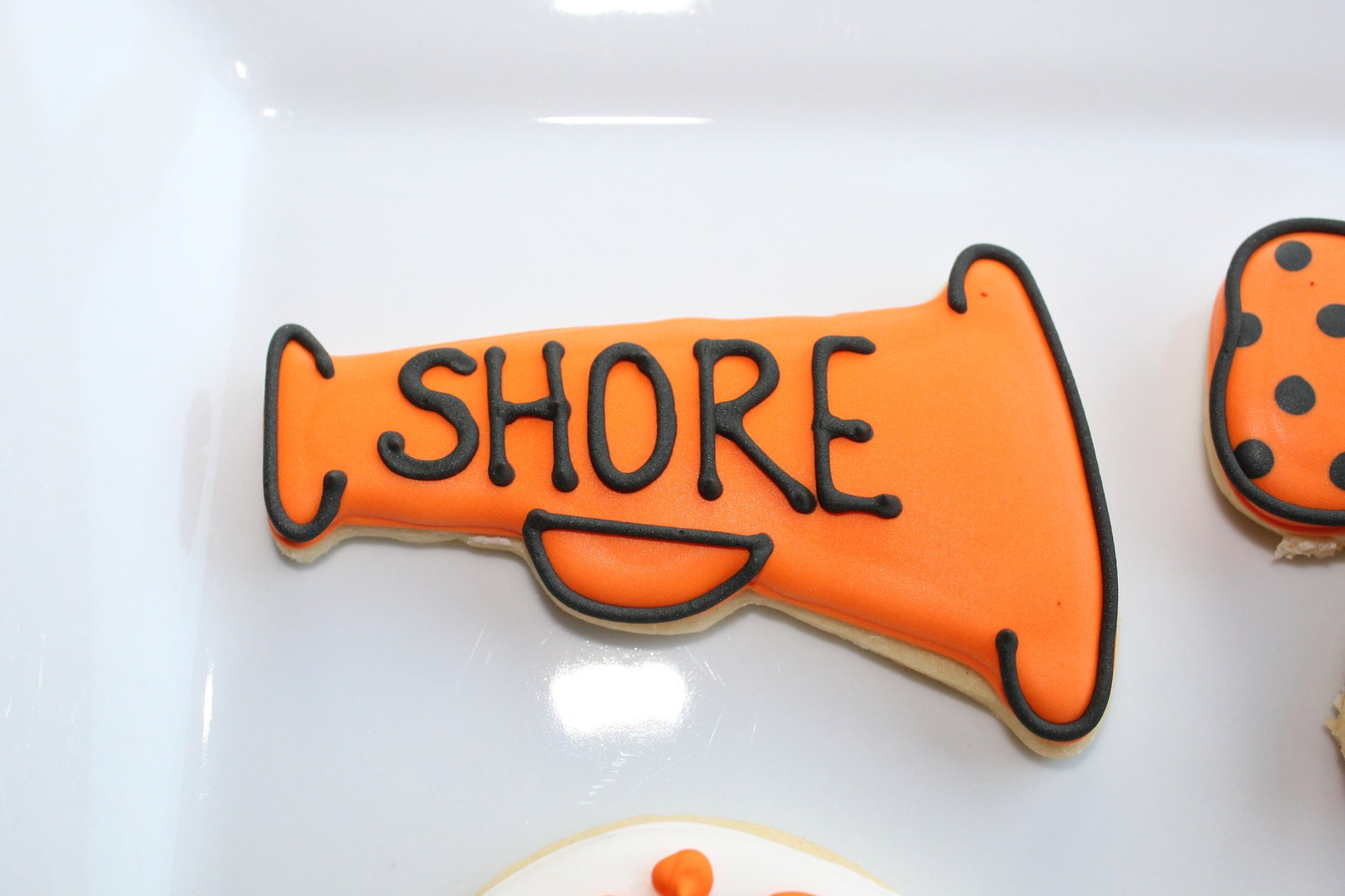 CHEER Decorated Cookies cheer Bow Megaphone Pom Pom | Etsy