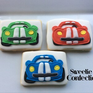 RACE CAR Cookies // Decorated Cookies // Boy Birthday Party // NASCAR ...