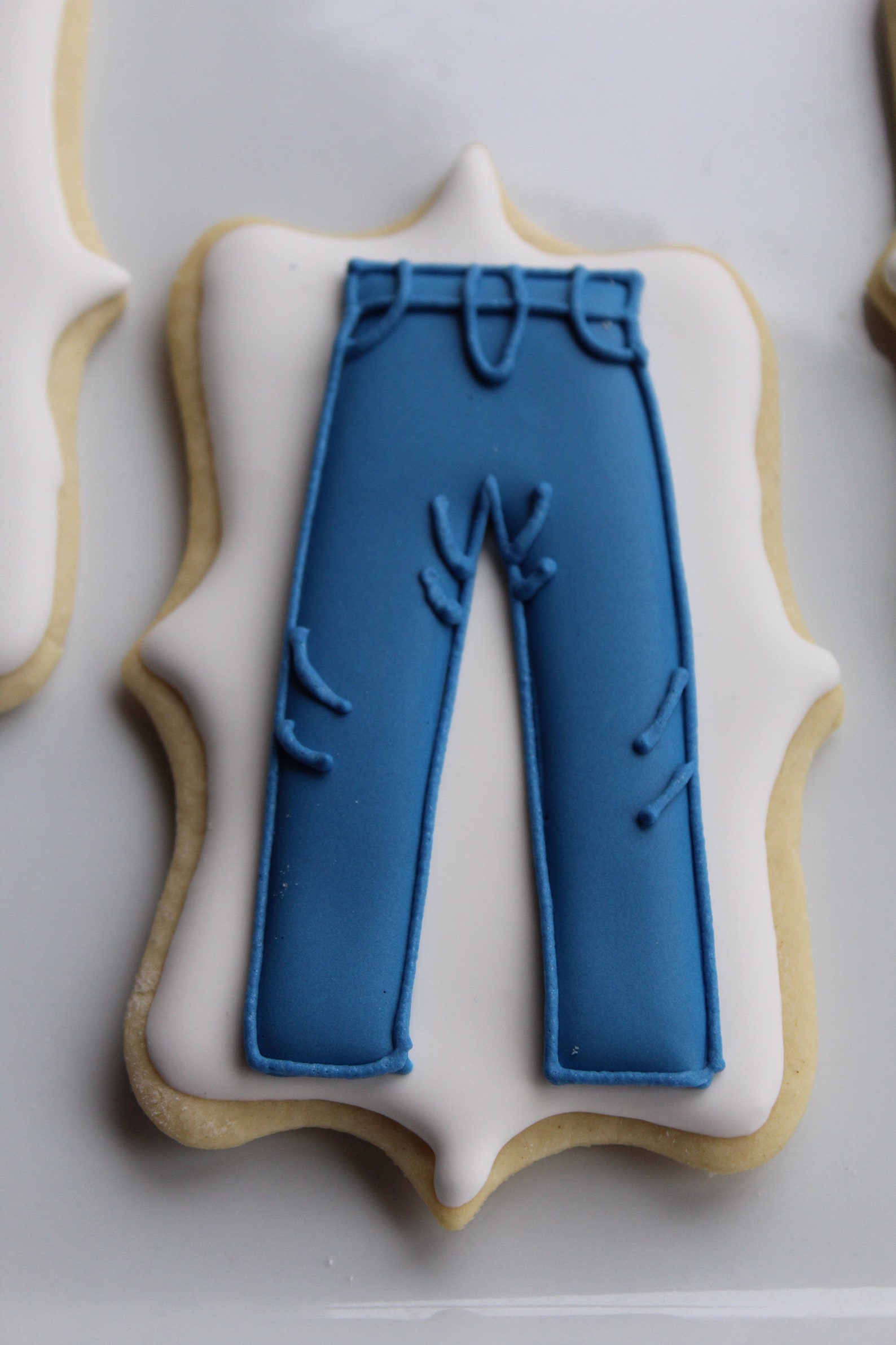 Jean Decorated Cookies: Denim Party Favors - Etsy