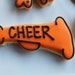 CHEER Decorated Cookies -cheer Bow - Megaphone - Pom Pom - Cheerleading ...