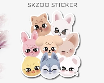Skzoo Foxiny Stickers - Etsy
