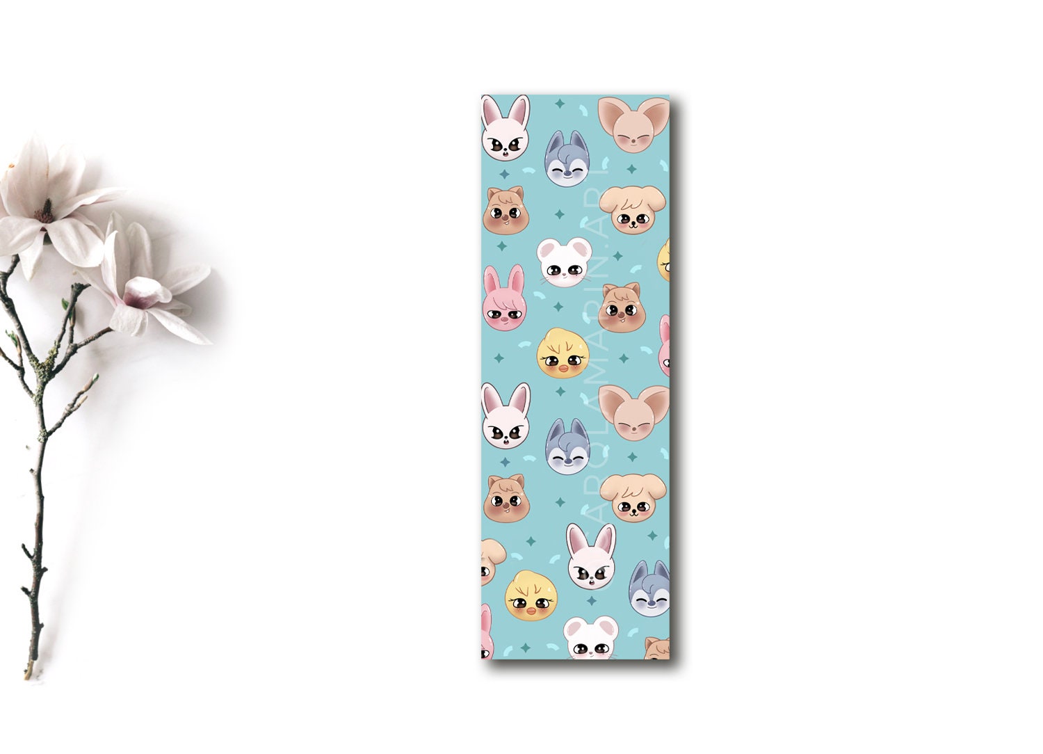 Stray Kids SKZOO Bookmark Marcapaginas Wolfchan Leebit - Etsy