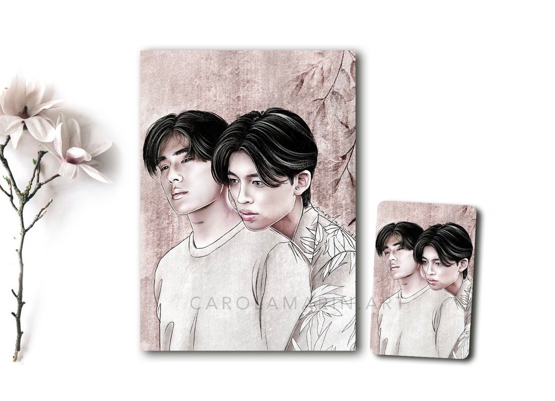 Never Let Me Go BL Print, Photocard | Thai BL Palm and Nuengdiao | Pond ...