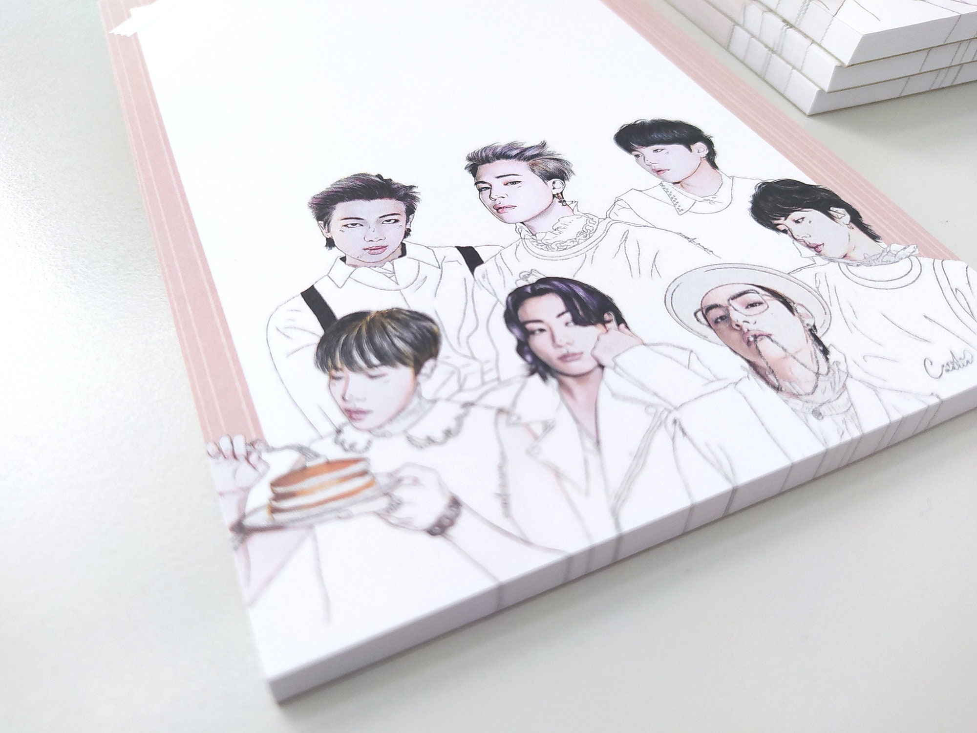 BTS Butter Notepad A6 / Memopad / Bloc De Notas BTS / Notepads | Etsy