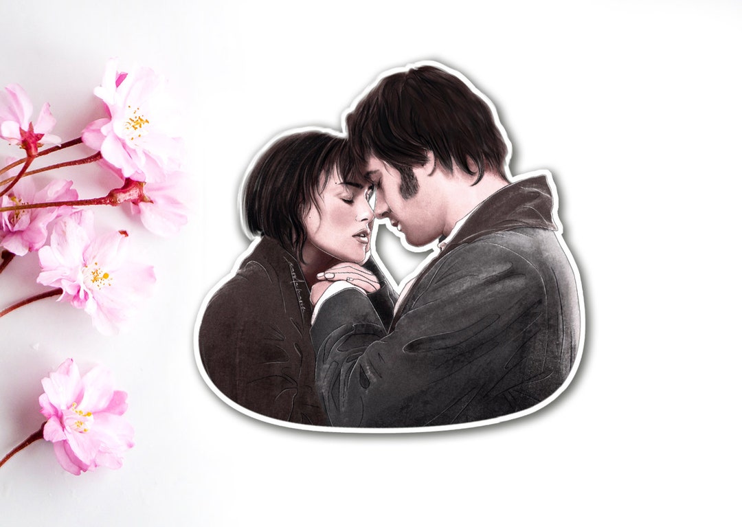 STICKER Orgullo Y Prejuicio Pegatina Pride and Prejudice Jane Austen ...