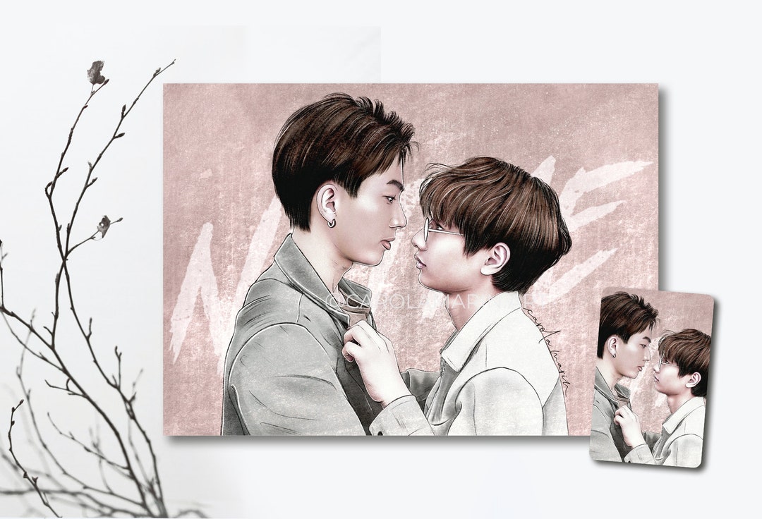 Not Me BL Print, Photocard | Thai BL off Gun / White and Sean | Gun ...