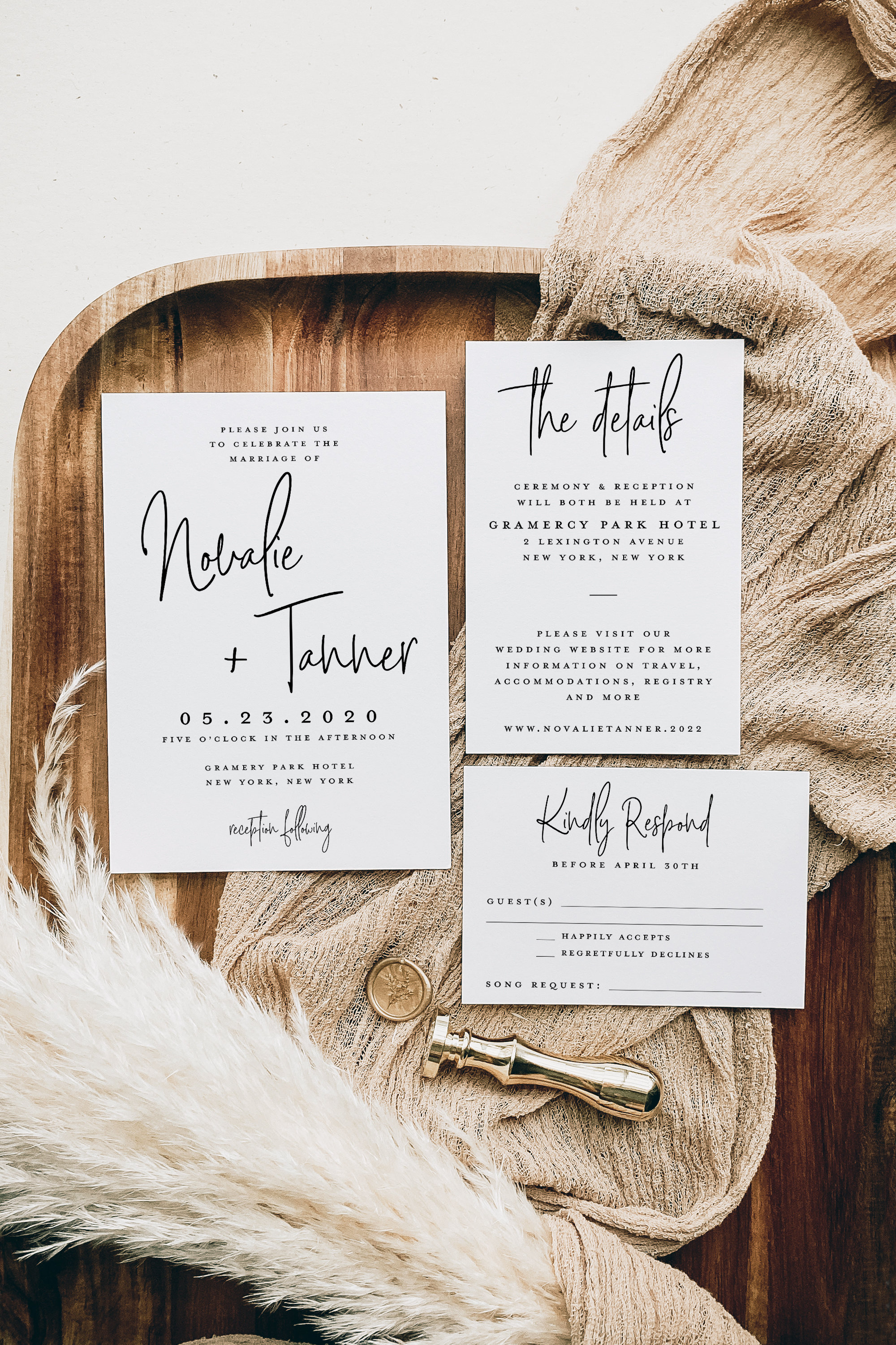 PRINTED Wedding Invitation With Photo Photo Wedding Invites - Etsy