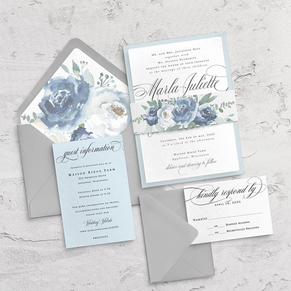 Baby Blue Wedding - Etsy