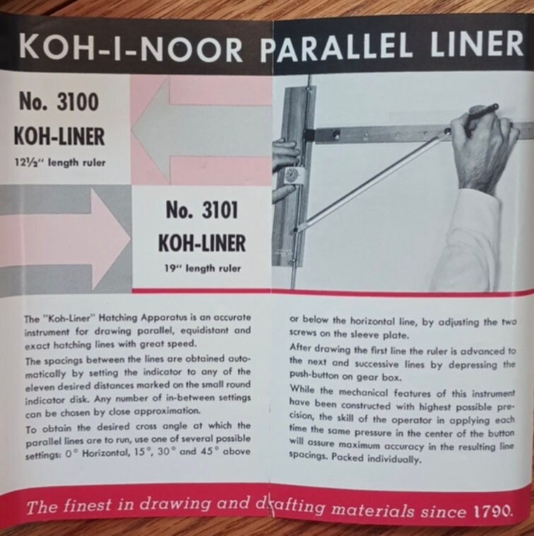 Vintage Koh-i-noor Hatching Tool - Etsy