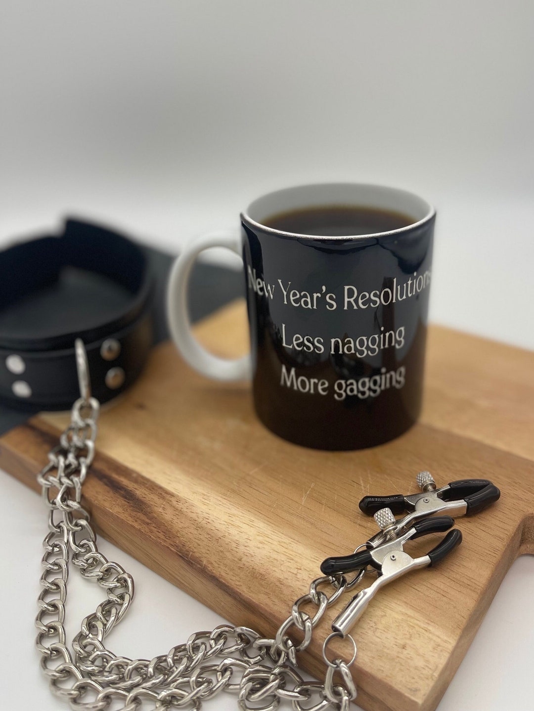 Less Nagging More Gagging Nsfw Mug Etsy