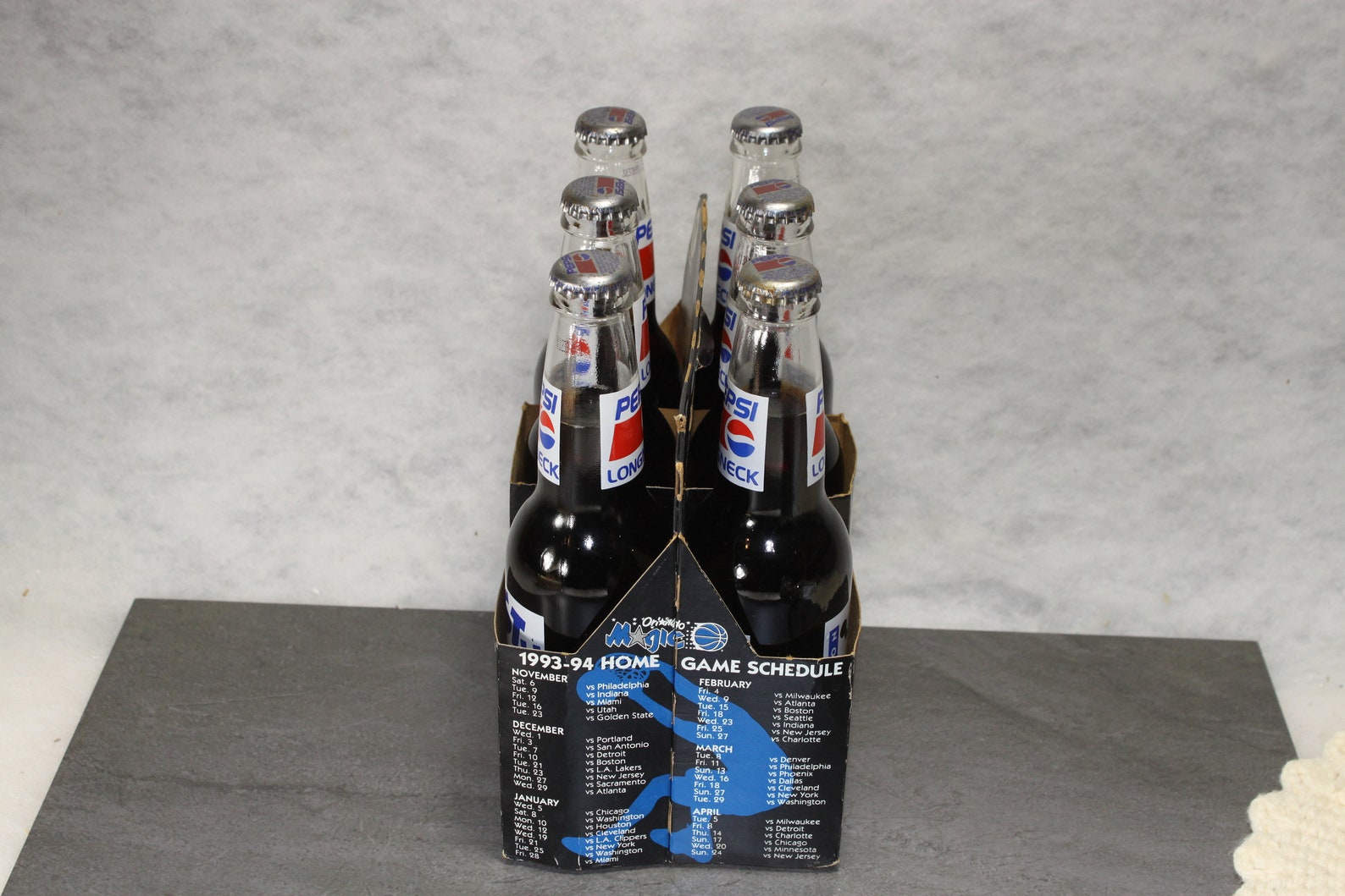 Shaq Pepsi Six Bottle With Carrier of His Great Accomplishments - Etsy