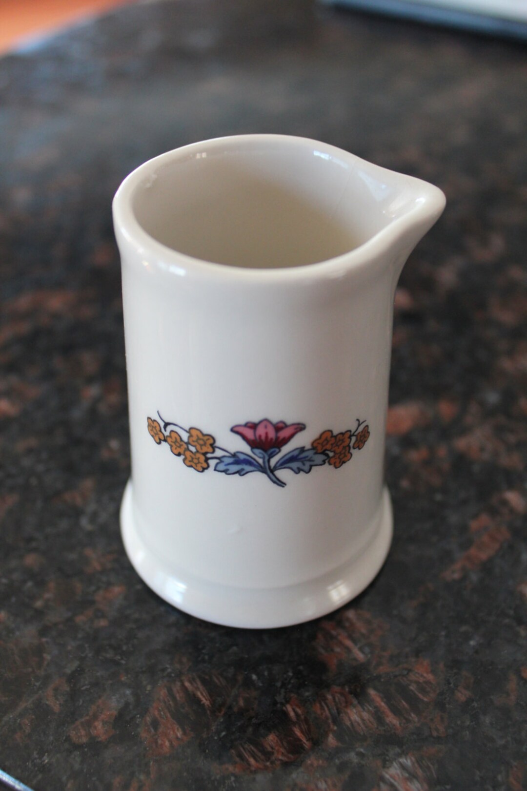 Vintage Creamer-floral Decal-usa - Etsy