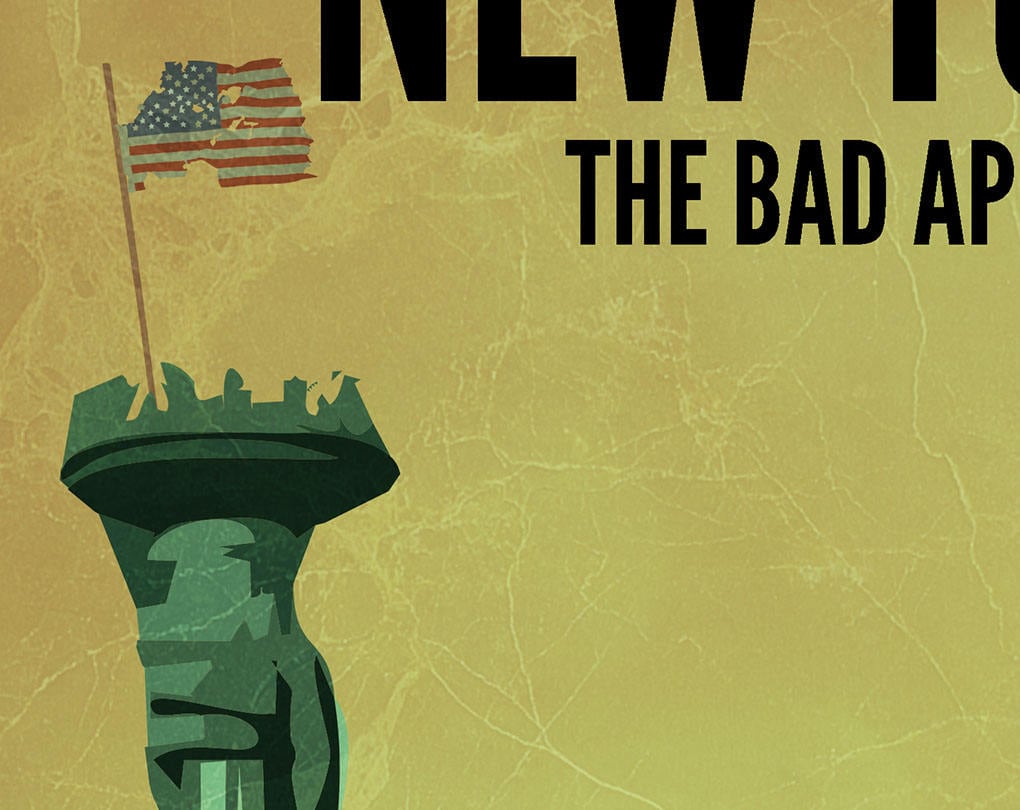 Fallout Inspired New York Travel Poster/print - Video Game Art, Gamer ...