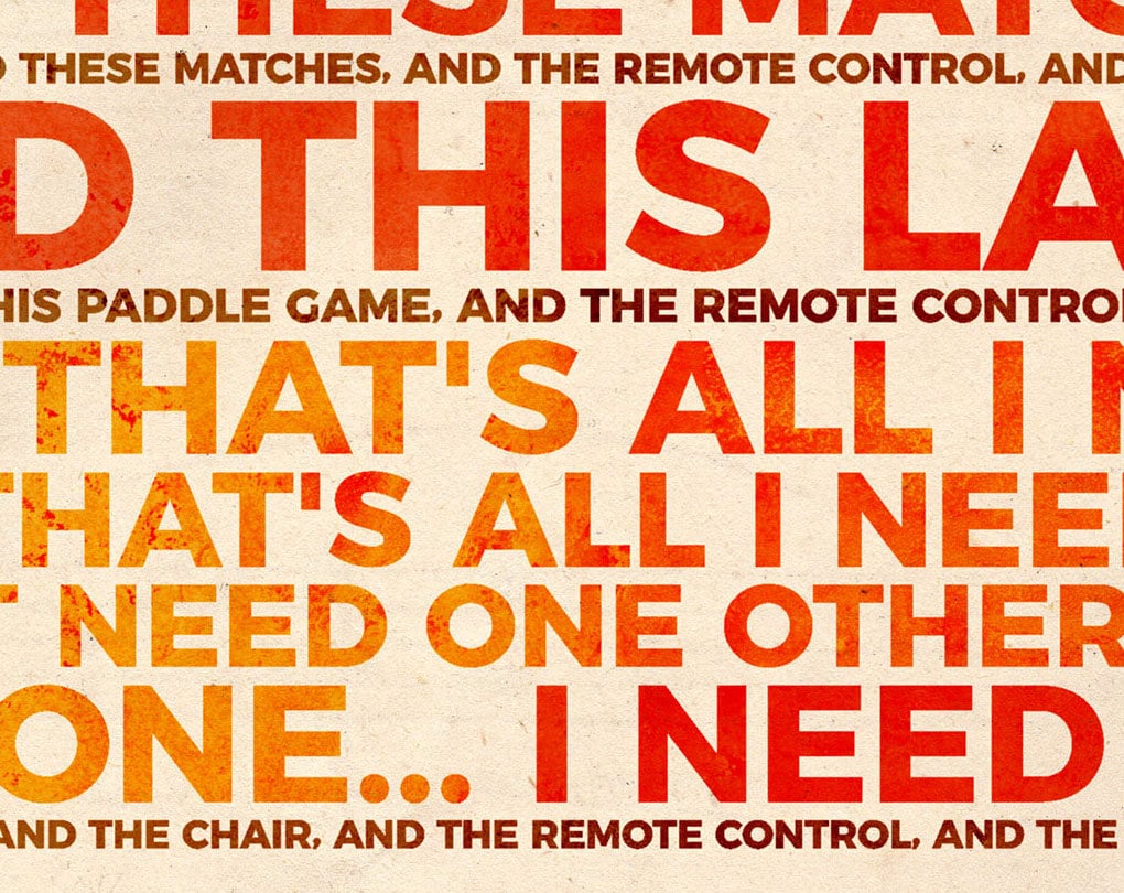 The Jerk Quote Poster/Print I Don't Need Anything | Etsy