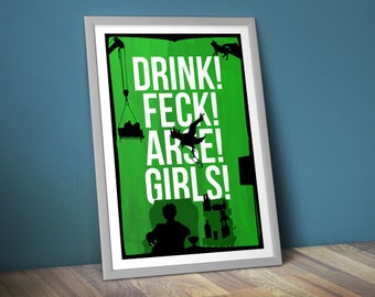 Father Ted Poster - Etsy