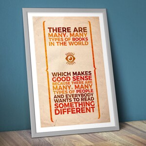 Lemony Snicket Quote Poster/print - A Series of Unfortunate Events ...