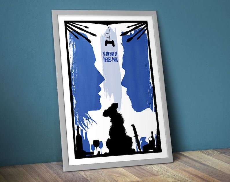 Spaced Poster/print Daisy and Tim Poster Poster/print - Etsy