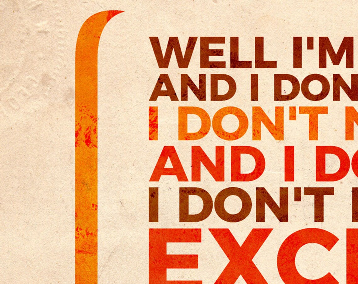 The Jerk Quote Poster/Print I Don't Need Anything | Etsy