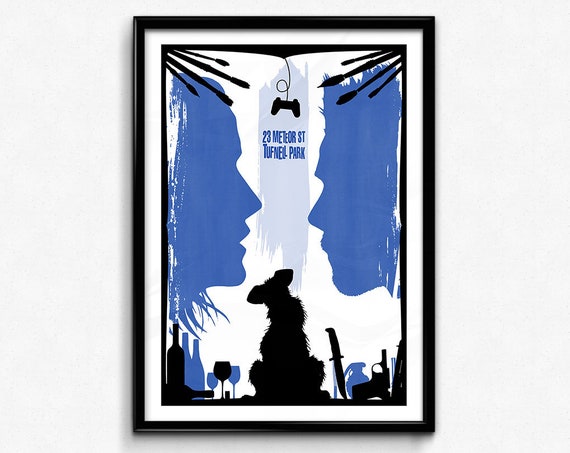 Spaced Poster/print Daisy and Tim Poster Poster/print - Etsy UK