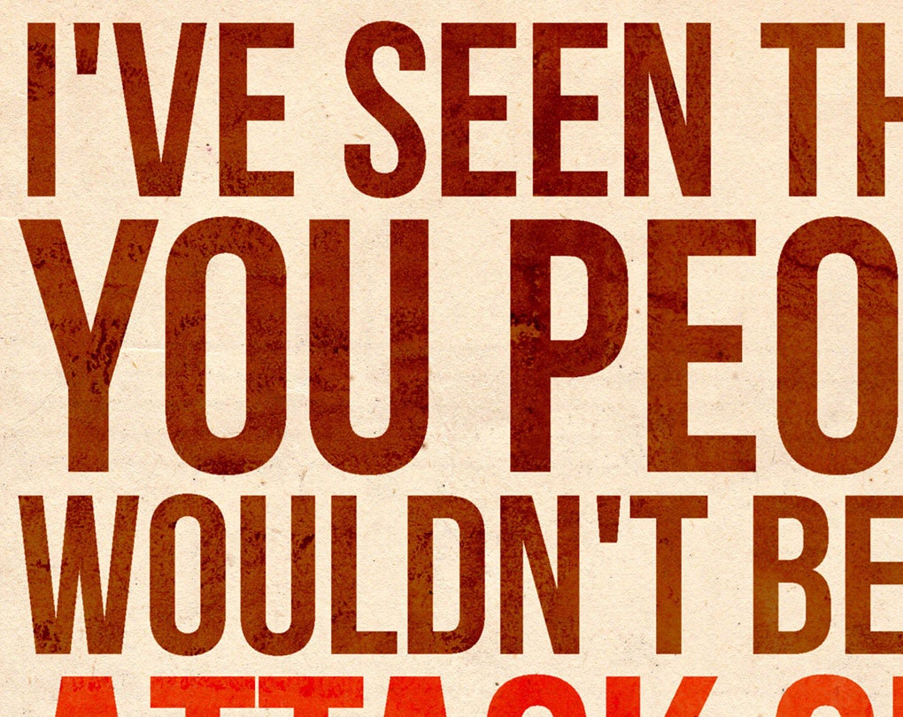 Blade Runner Quote Poster/print Time to Die Poster/print - Etsy