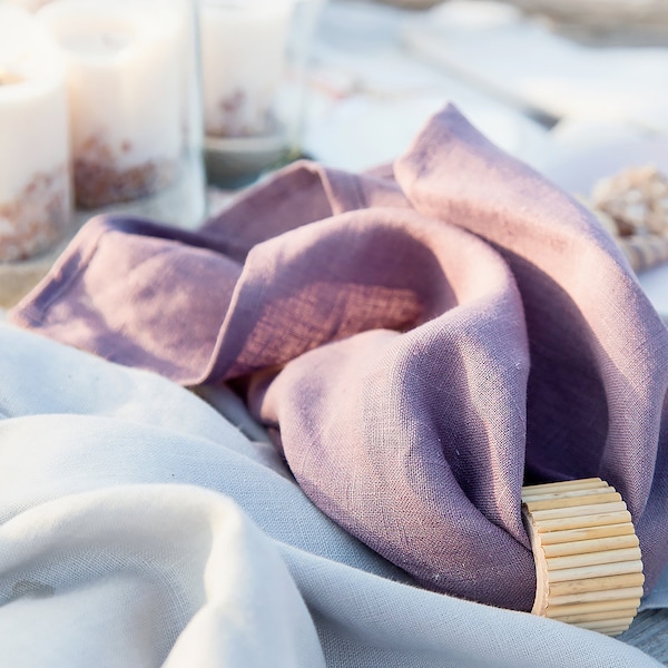 Lavender Napkins - Etsy