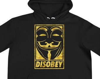 Disobey Hoodie - Etsy