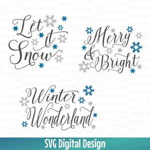 Christmas Quote SVG Cut File Design Winter Holiday Svg Dxf Eps ...