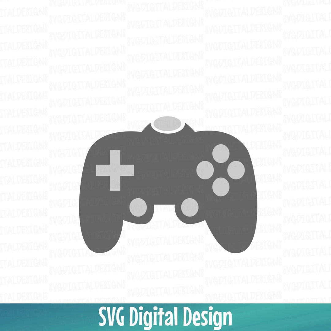 Video Game Controller Svg Cutting Files for Silhouette, Cricut & More ...