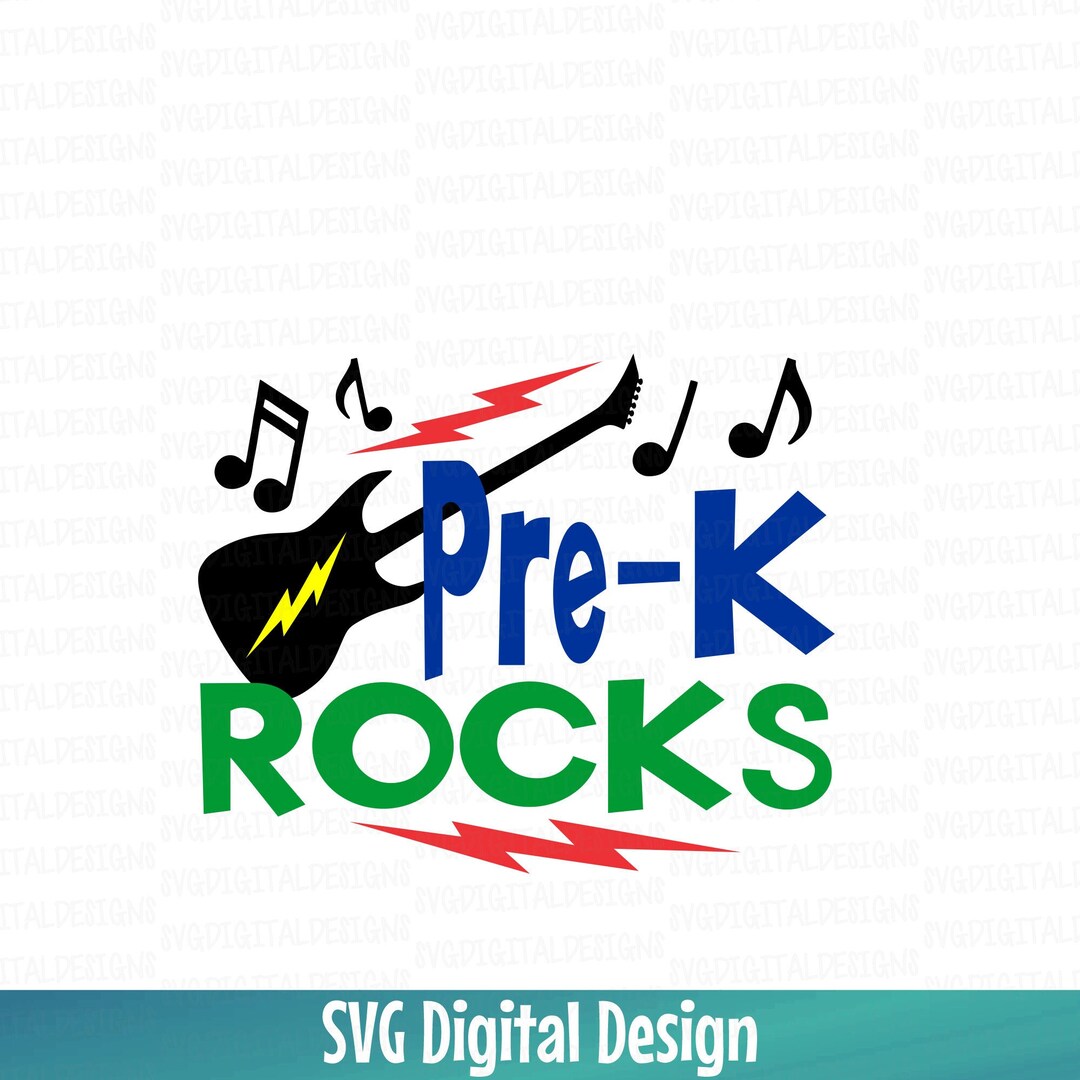 Pre-k Svg, Preschool Svg Cut Files Svg Dxf Eps Vinyl Cutting Files for ...