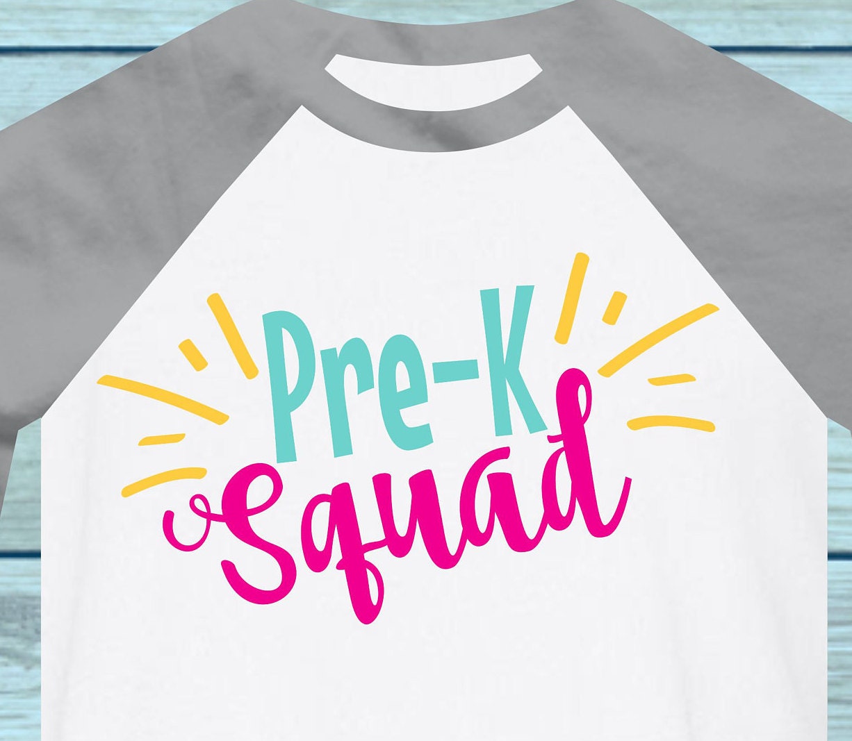 Pre-k Squad SVG Cut Files Pre Kindergarten School Svg Vinyl - Etsy