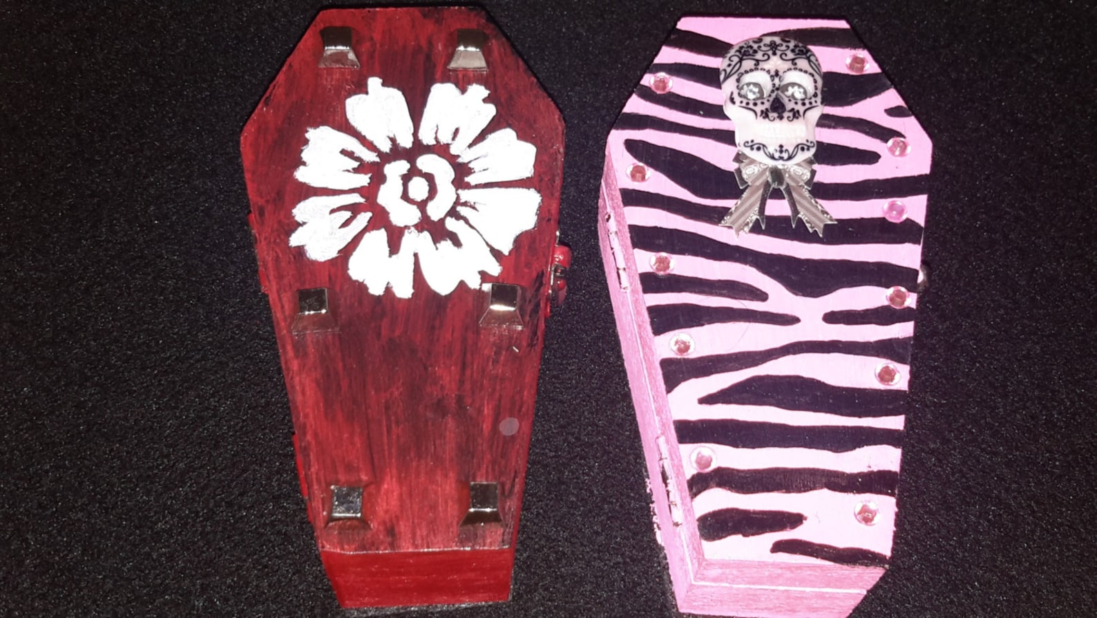 Customized Coffin Jewelry Box - Etsy