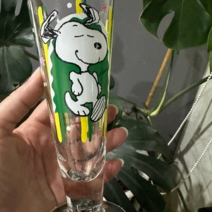 1970s Snoopy Cocktail Water Glass Set of 3 - Etsy