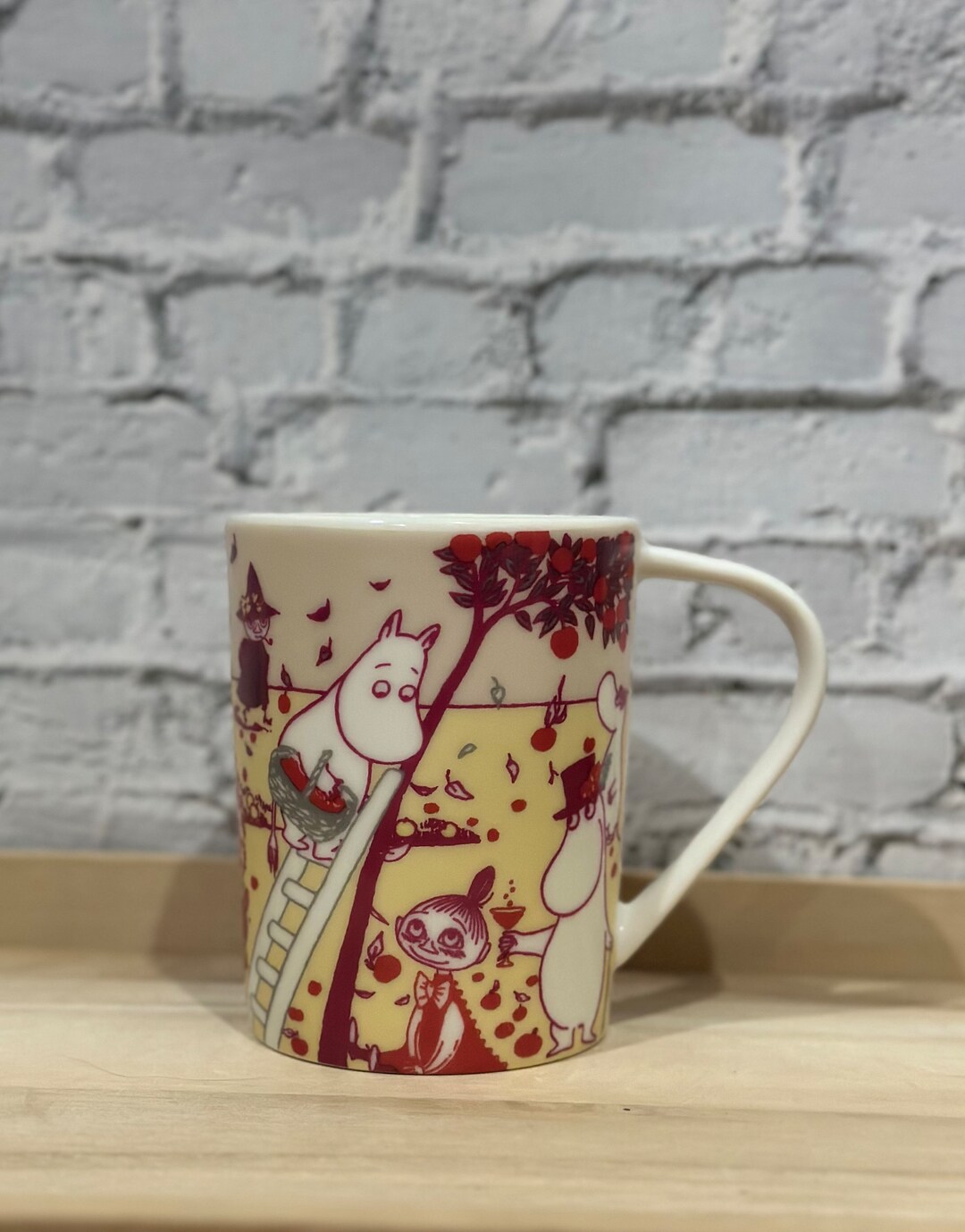 Moomin Coffee Mug, the Four Seasons of Moomin Valley Ceramic Mug fall ...
