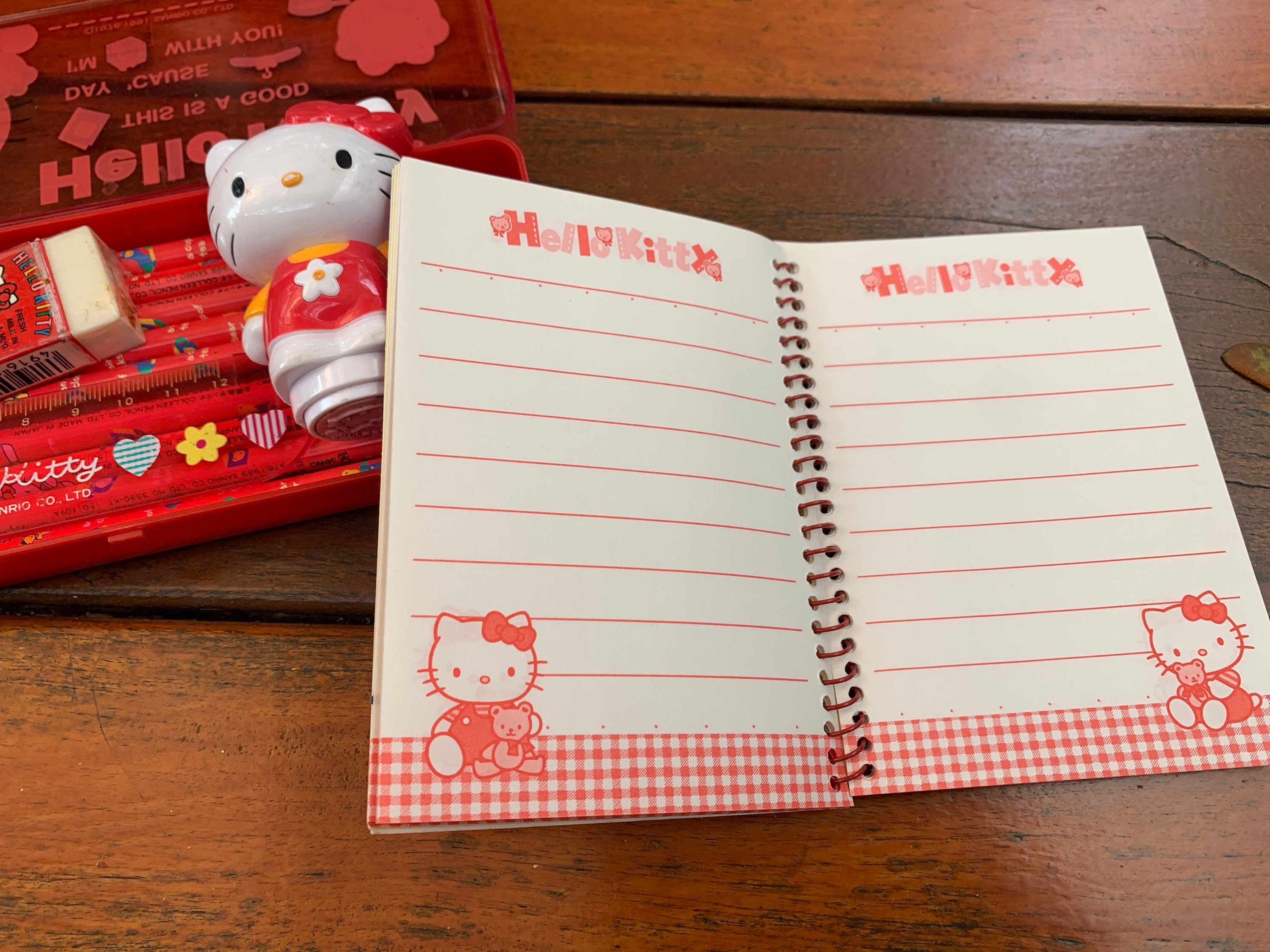1990s Sanrio Hello Kitty Stationery Set - Etsy