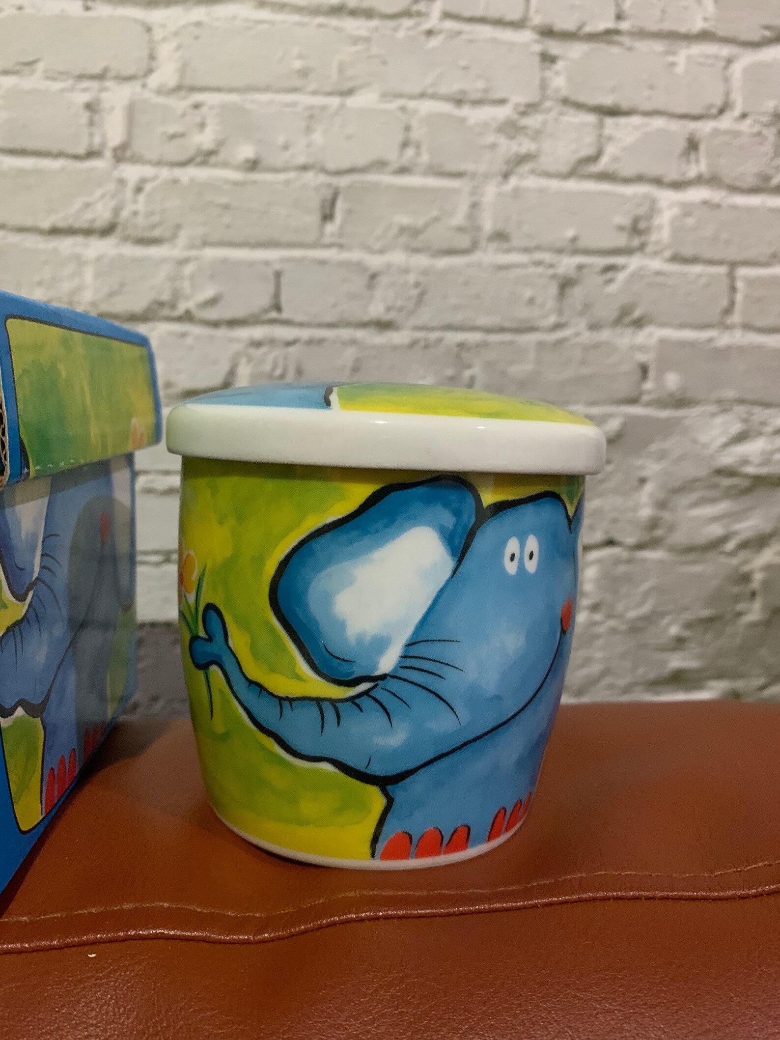 Gallery by Inhesion Elephant Coffee Mug With Lid - Etsy