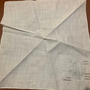 Swatow Lace Bride's Handmade Embroidered Hankies Set of 2 - Etsy