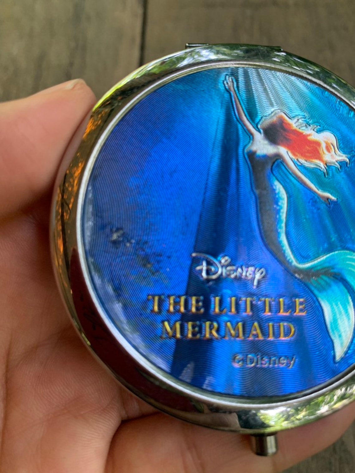 Disney The Little Mermaid Compact Mirrors Ariel Accessories | Etsy