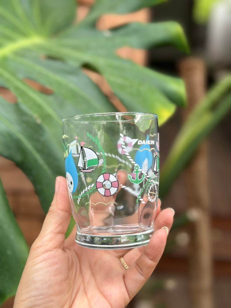 2003 Pichon-kun Daikin’s Mascot Glass Tumbler - Etsy