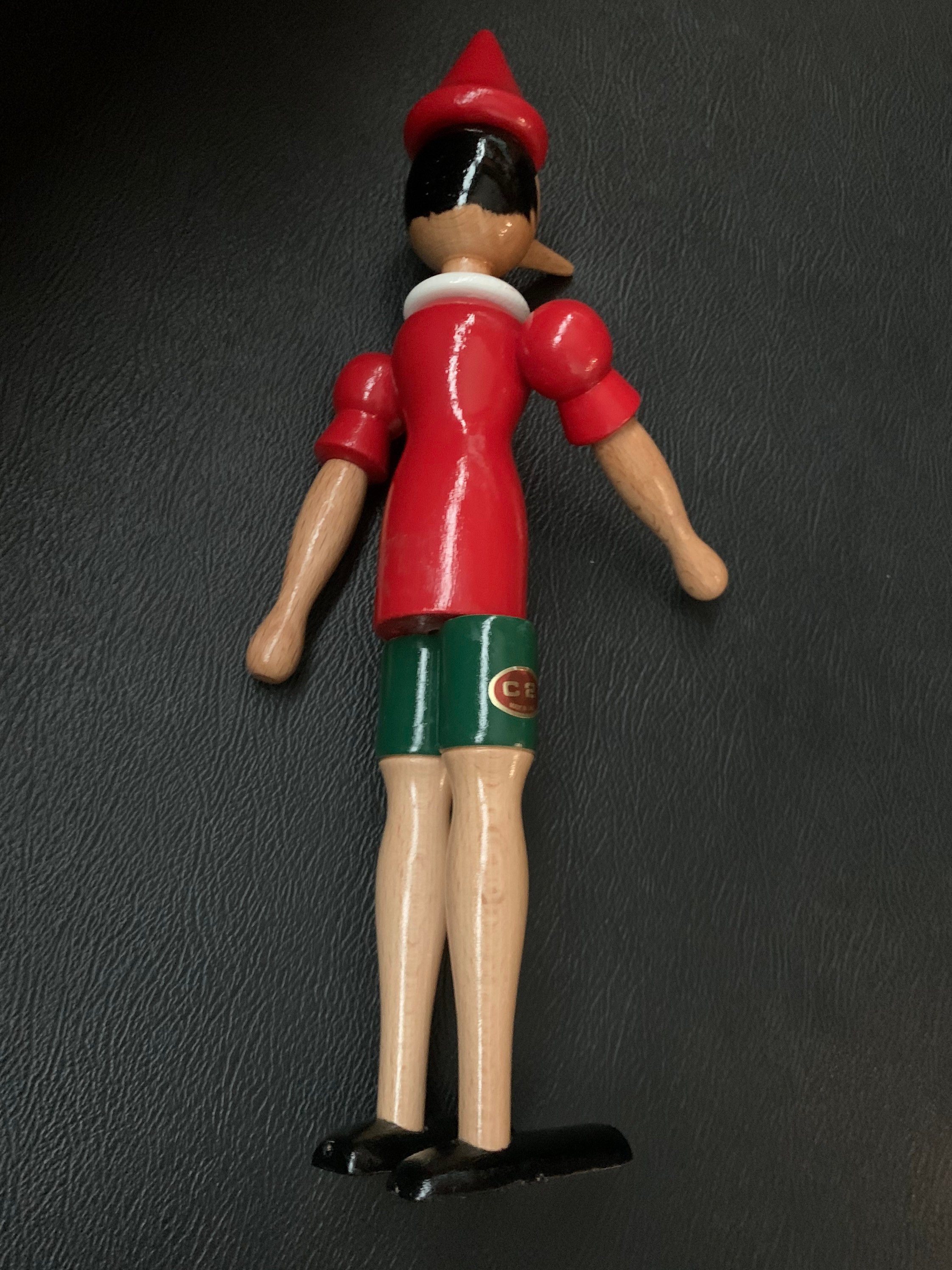 Vintage Pinocchio Wood Figure made in Italy | Etsy