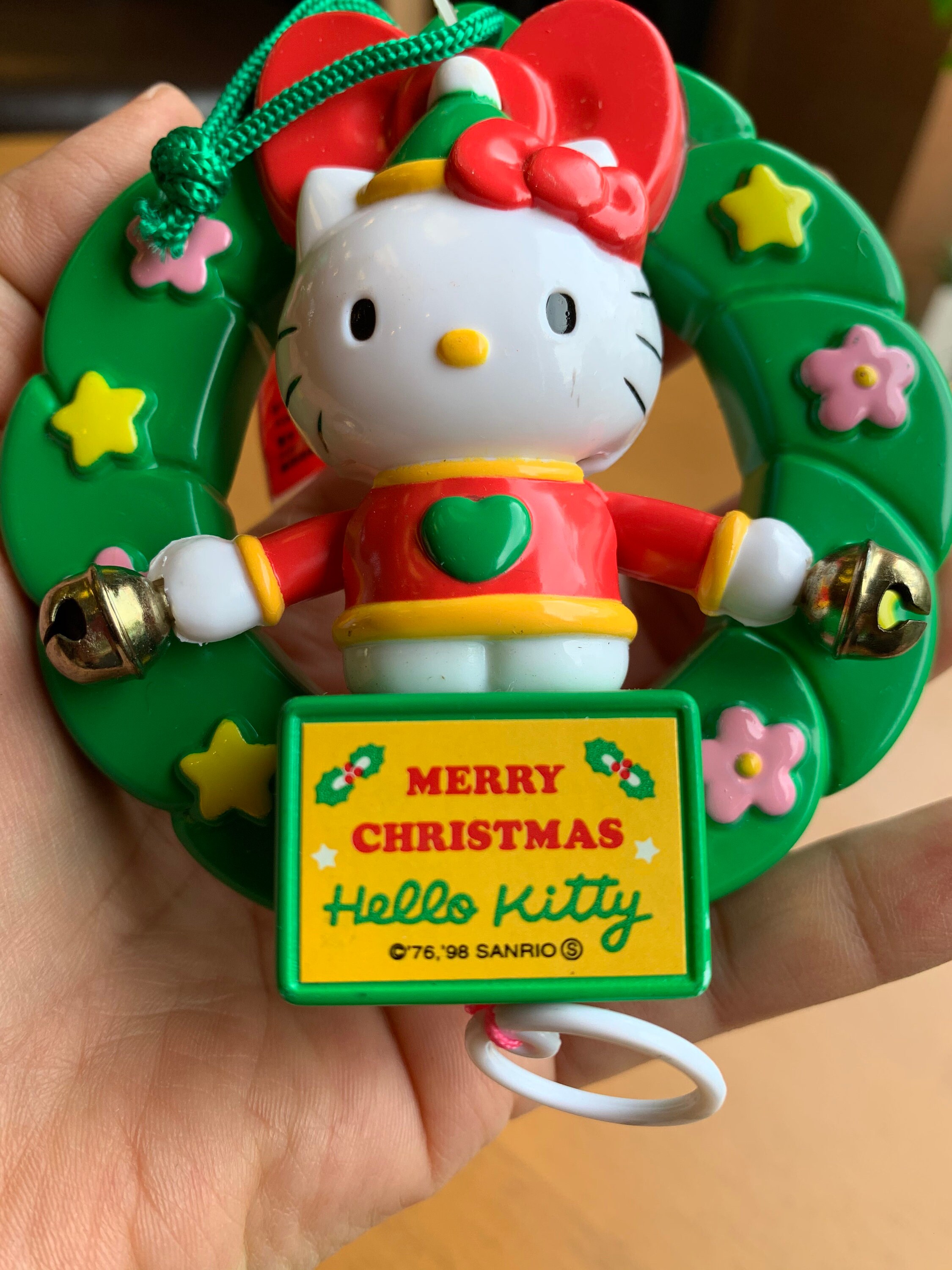 Vintage 1998 Sanrio Hello Kitty Pull String Rattle Toy Hello | Etsy