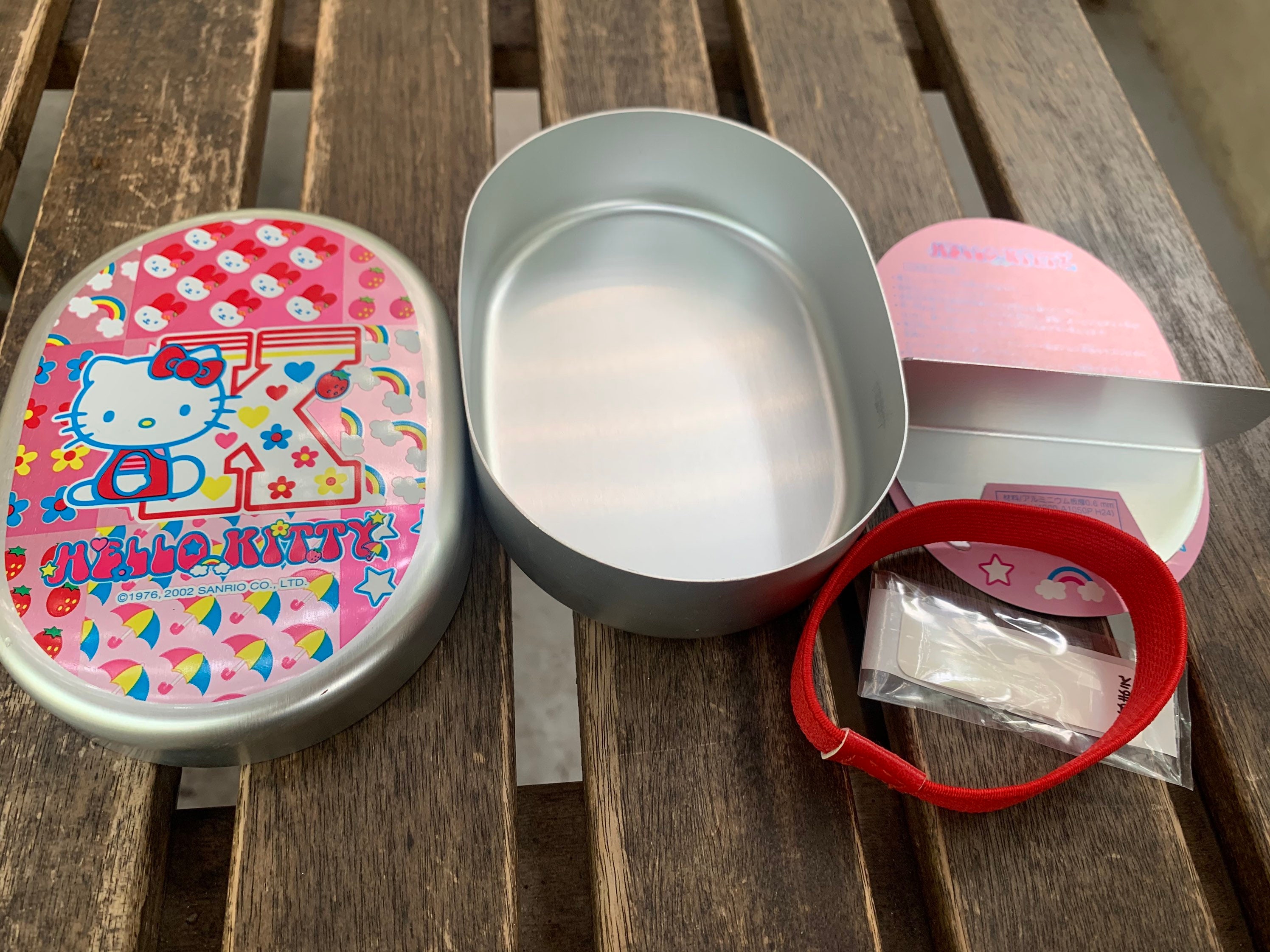Vintage 2002 Sanrio Hello Kitty Japanese Tin Bento Lunch Box - Etsy UK