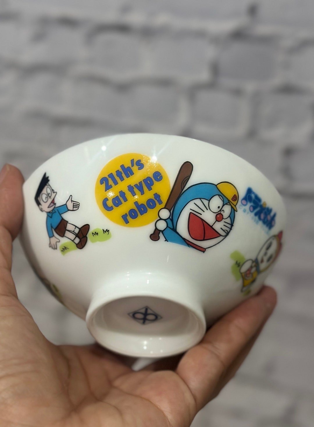 1990 Doraemon 21st Anniversary Rice Bowl - Etsy
