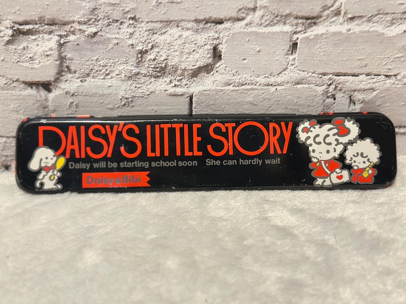 Rare Sanrio Peek-a-boo Hey Daisy Pencil Case 1970s Made in Japan Daisy ...