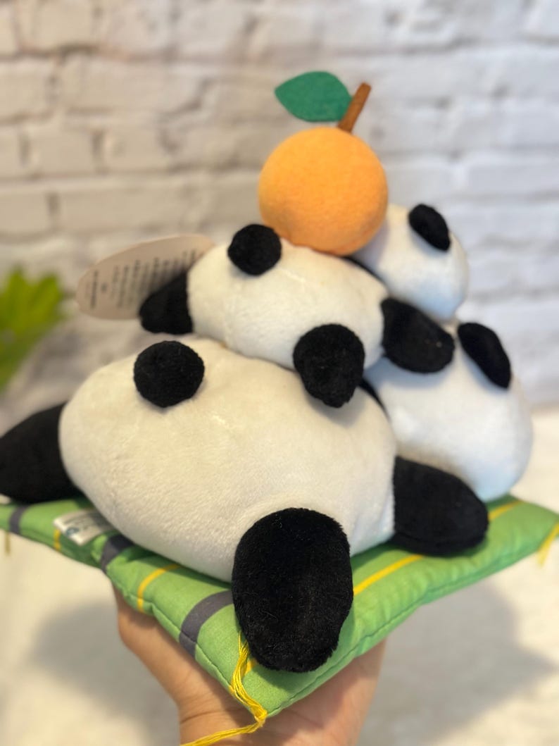 San-x Tarepanda Plush New Year Kagami Mochi Panda Vintage Japan Plush ...