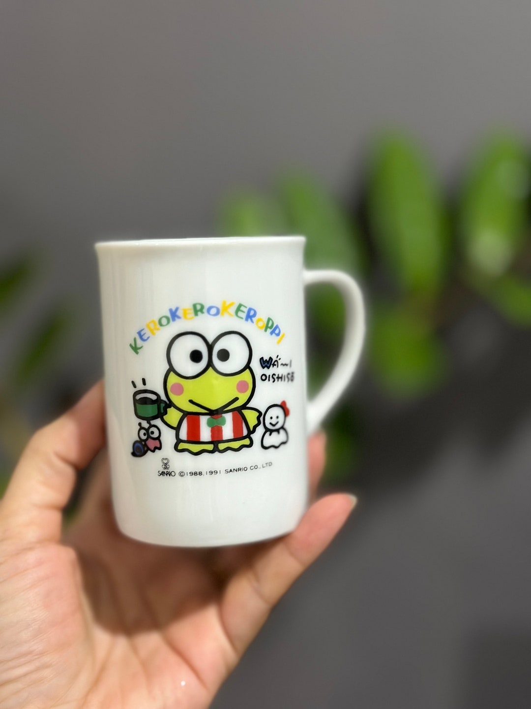 Sanrio Kero Kero Keroppi 1991 Coffee Mug - Etsy