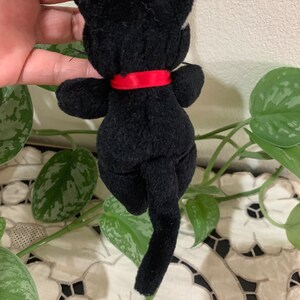 Vintage Keychain Small Plush Jiji Cat From Kiki's Delivery Service ...