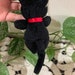 Vintage Keychain Small Plush Jiji Cat From Kiki's Delivery Service ...