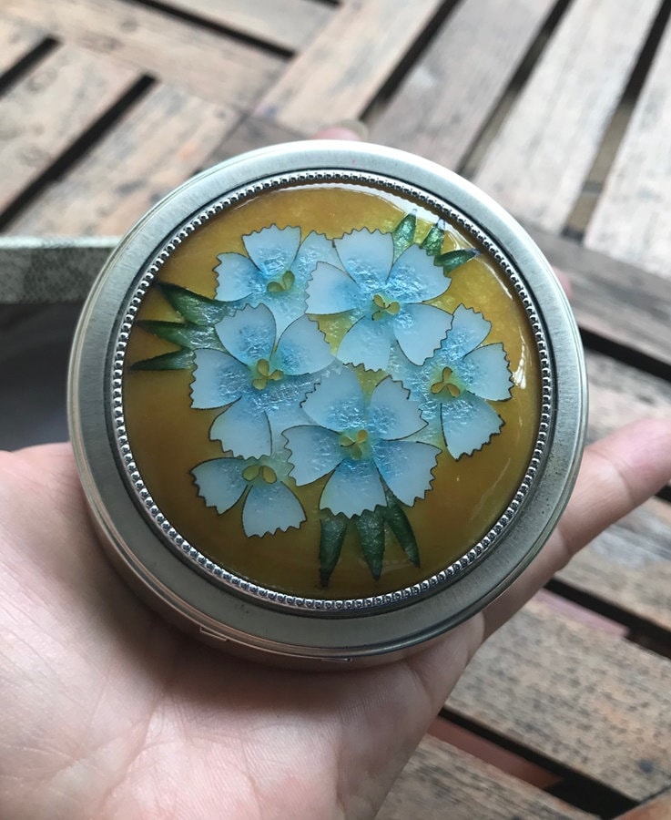 Powder Compact Dianthus Flower | Etsy